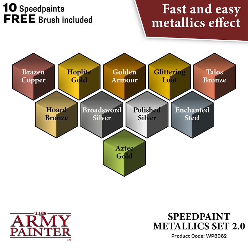 Speedpaint Metallics Set 2.0 | SW10134